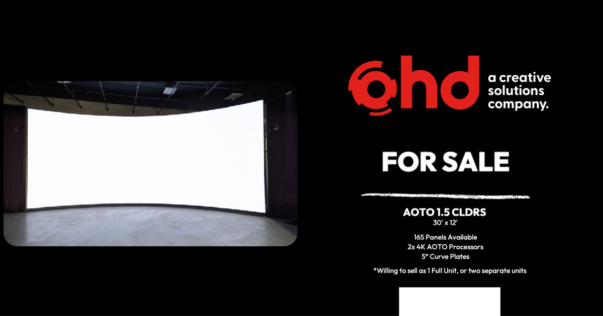 OHD Studios - LED Wall For Sale